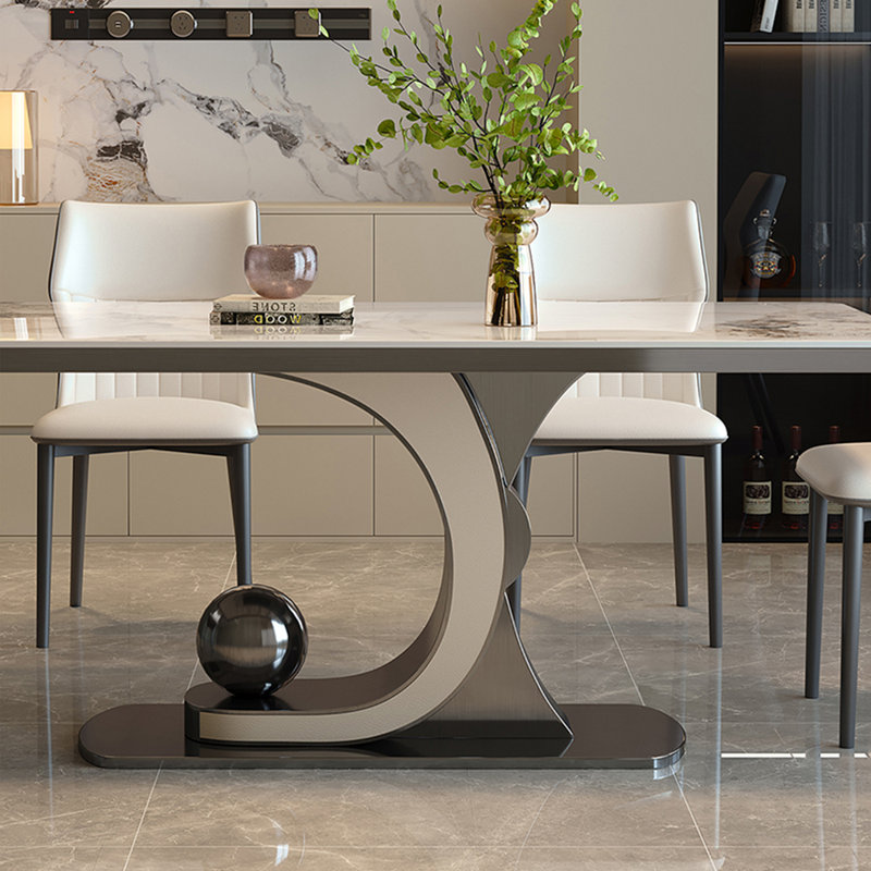 Elamer European simple high-end dining table set | Wayfair